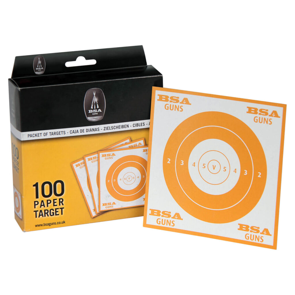 BSA Paper Targets 100pk - BSA Guns USA